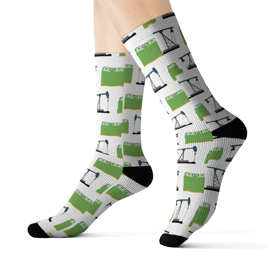 Fun Oilfield Socks (Platform, Offshore, Money) – Oil Rig Shop