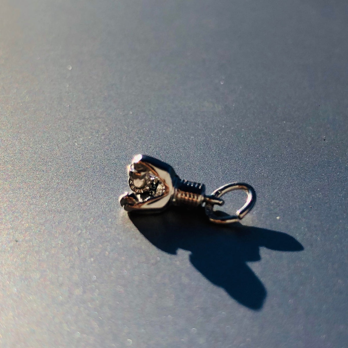 Sterling Silver Drill Bit Charm – Oil Rig Shop