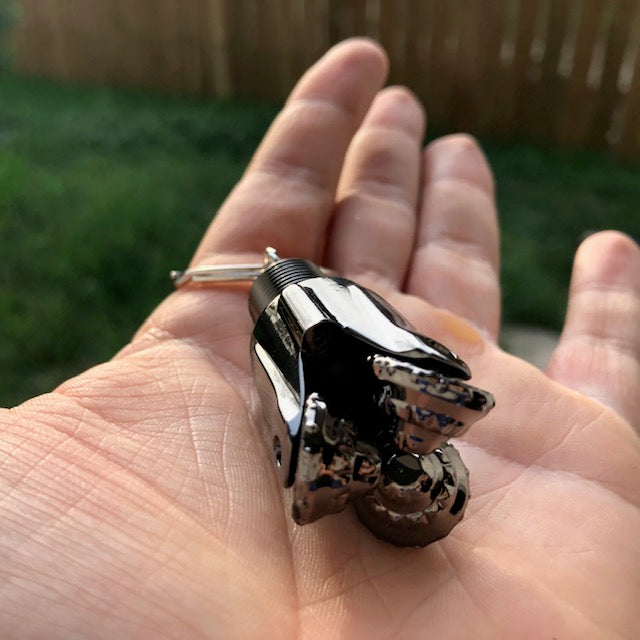 Oilfield Drill Bit Keychain Metal (Black) – Oil Rig Shop