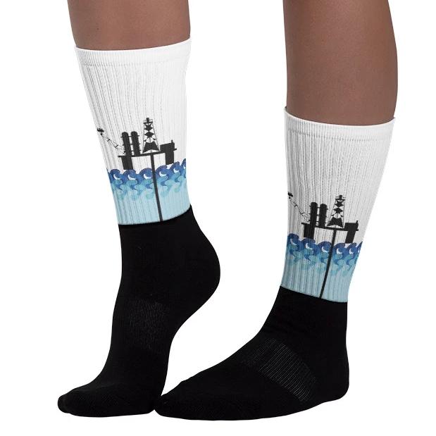 Fun Oilfield Socks (Platform, Offshore, Money) – Oil Rig Shop